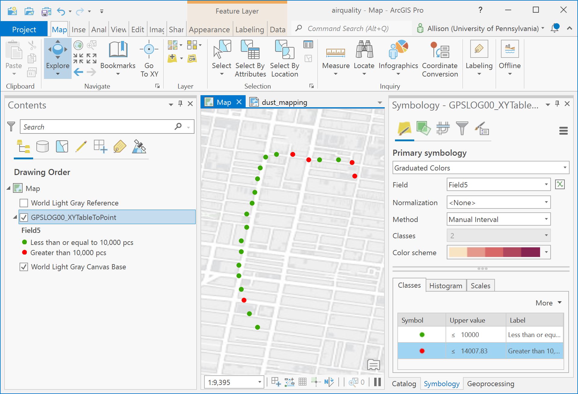 Lab 6. Air quality mapping – SENSING THE CITY